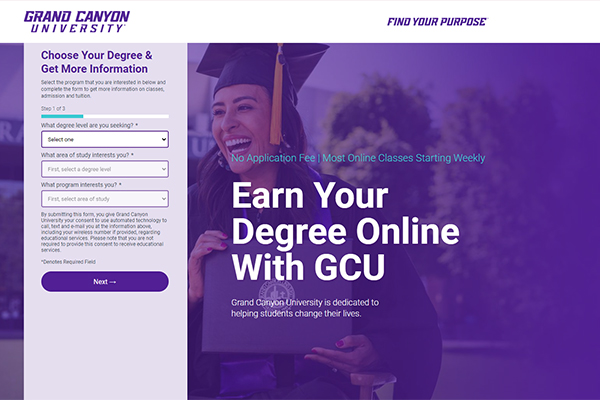 Grand Canyon University Review - Learn Online